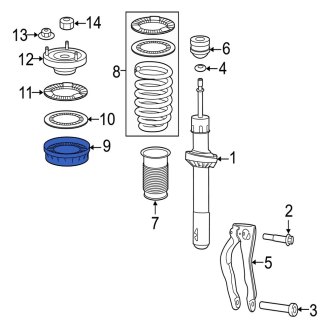 Jaguar XE-Type OEM Suspension Parts | Shocks, Struts — CARiD.com