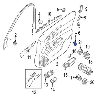 Jaguar XF OEM Doors & Parts | Shells, Panels, Armrests — CARiD.com