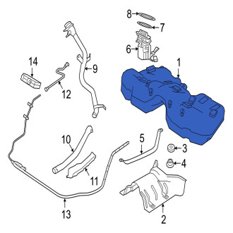 Jaguar XF Fuel Tanks & Parts — CARiD.com