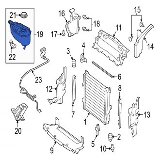 Jaguar XK-Type Coolant Overflow Tanks | CARiD