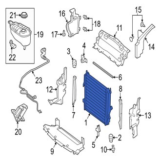 Jaguar F-Type OEM Engine Cooling Parts | Radiators, Fans — CARiD.com