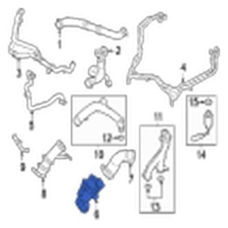 Jaguar F-Pace OEM Engine Cooling Parts | Radiators, Fans — CARiD.com