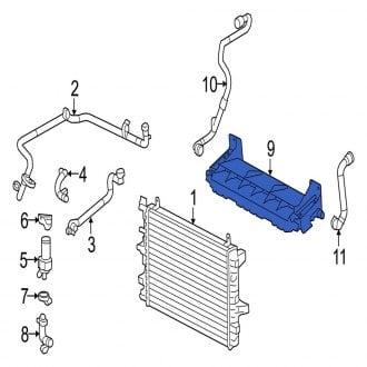 Jaguar OEM Engine Cooling Parts | Radiators, Fans, Pumps — CARiD.com