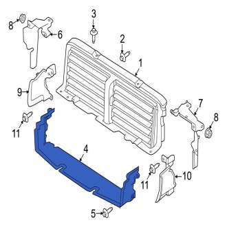 Jaguar OEM Header Panels & Parts | Support Bars, Panels — CARiD.com