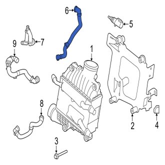Jaguar XF Turbo & Supercharger Lines, Hoses, Fittings — CARiD.com
