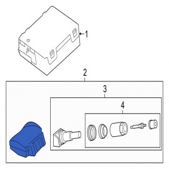 Jaguar OE™ TPMS Sensors - CARiD.com