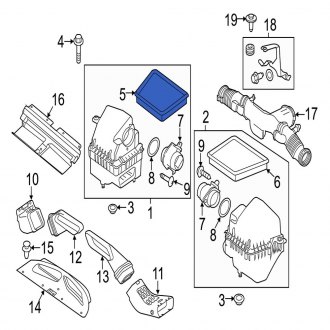 Jaguar XE-Type OEM Engine & Components | Air Intake Parts — CARiD.com