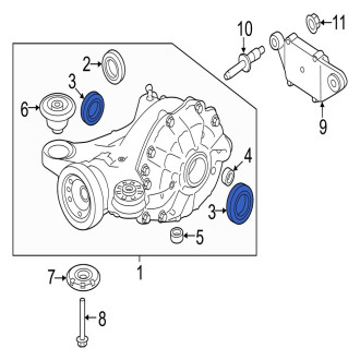 Jaguar XF OEM Driveline & Axle Parts | Hubs, CV-Joints — CARiD.com