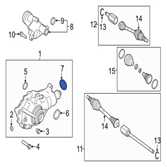 Jaguar XFR OEM Transmission & Drivetrain Parts — CARiD.com