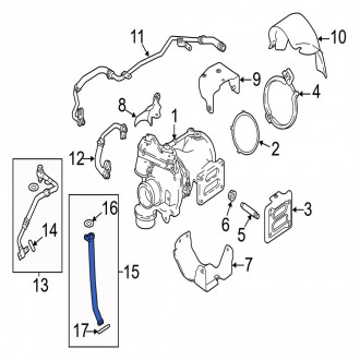 Jaguar Turbo & Supercharger Lines, Hoses, Fittings — CARiD.com