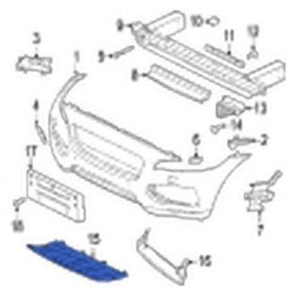 Jaguar F-Pace Replacement Bumper Spoilers & Valances — CARiD.com