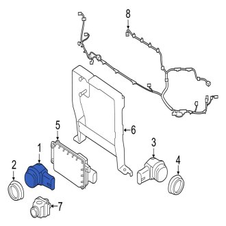 Jaguar Parking Sensors | Garage, Rear, Front — CARiD.com