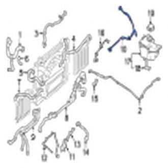 Jaguar F-Pace Coolant Overflow Tanks — CARiD.com