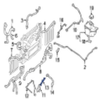 Jaguar XE-Type Coolant Overflow Tanks — CARiD.com