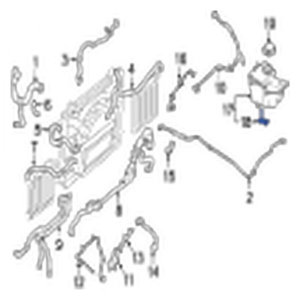Jaguar OE C2Z6566 - Engine Coolant Level Sensor