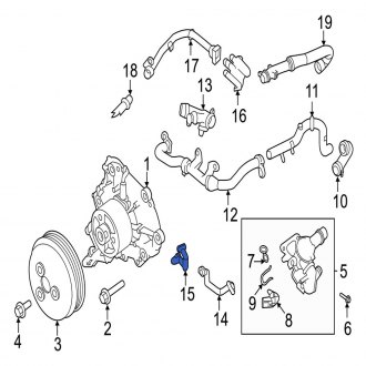 Jaguar E-Pace OEM Engine Cooling Parts | Radiators, Fans — CARiD.com