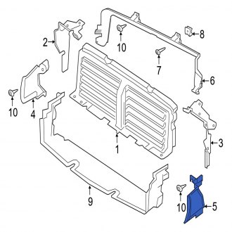 Jaguar OEM Header Panels & Parts | Support Bars, Panels — CARiD.com