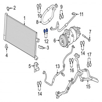 Jaguar XE-Type OEM A/C & Heating Parts | Systems, Compressors — CARiD.com