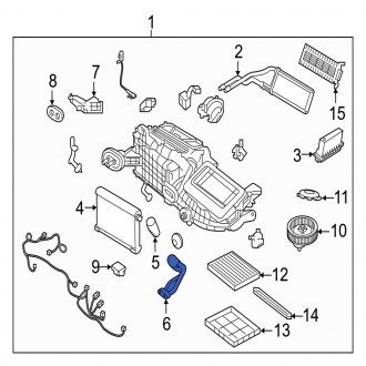Jaguar XE-Type OEM A/C & Heating Parts | Systems, Compressors — CARiD.com