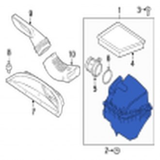 Jaguar F-Pace OEM Air Intake Parts | Filters, Manifolds — CARiD.com