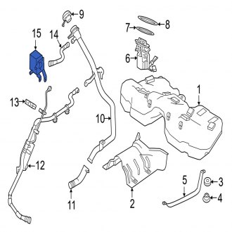 Jaguar F-Pace Vapor Canisters & Parts — CARID.com