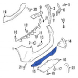 Jaguar F-Pace Replacement Bumper Spoilers & Valances — CARiD.com