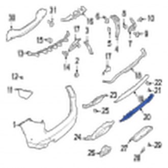 Jaguar F-Pace Replacement Bumper Spoilers & Valances — CARiD.com