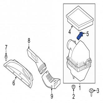 Jaguar F-Pace OEM Air Intake Parts | Filters, Manifolds — CARiD.com