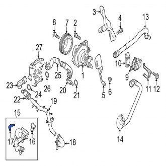 Jaguar F-Pace Cooling System Switches, Sensors & Relays — CARiD.com