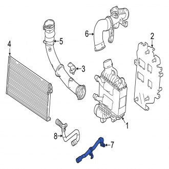 Jaguar E-Pace OEM Engine & Components | Air Intake Parts — CARiD.com