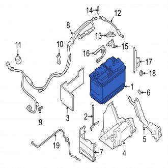 Jaguar XF Batteries | AGM, Hybrid, High Performance — CARiD.com