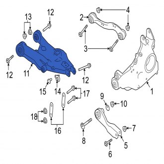 Jaguar I-Pace OEM Suspension Parts | Shocks, Struts — CARiD.com