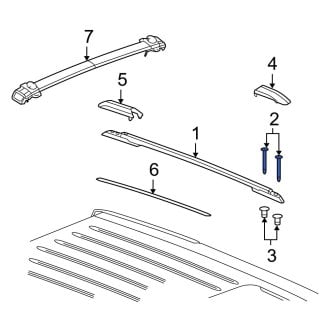 Jeep Grand Cherokee Roof Hardware - Clips, Screws | CARiD
