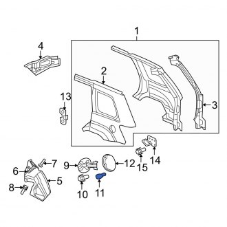 Jeep Grand Cherokee OEM Quarter Panels & Parts | Rear & Front — CARiD.com