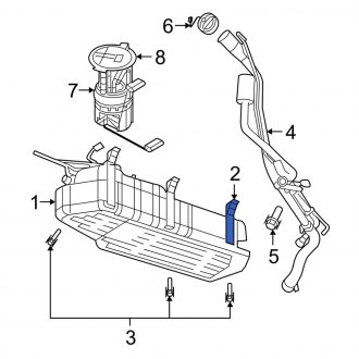 Jeep Commander OEM Fuel System Parts | Pumps, Lines — CARiD.com