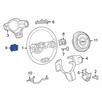 Jeep Gladiator OEM Steering Wheels | Wood, Leather, Racing — CARiD.com