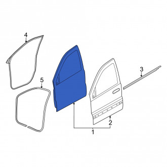 Jeep Grand Cherokee Replacement Door Shells & Skins | CARiD
