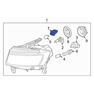 Jeep Grand Cherokee OEM Signal Lights | LED, Parking, Corner — CARiD.com