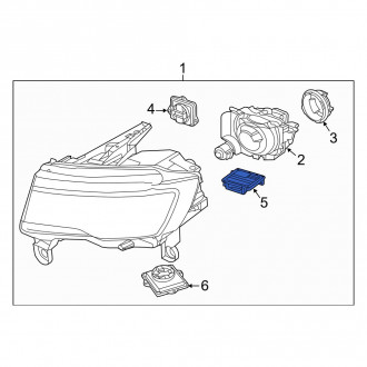 Jeep Grand Cherokee OEM Headlights | Projector, LED, HID, Halo — CARiD.com
