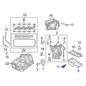 Jeep Wrangler OEM Engine Parts - Rebuild Kits, Pistons | CARiD