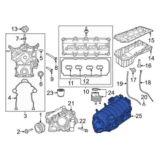 Jeep Wrangler OEM Air Intake Parts | Filters, Manifolds — CARiD.com