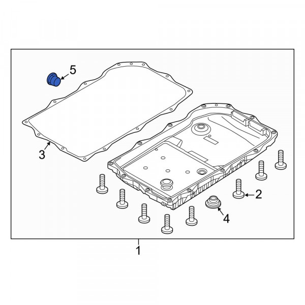 Jeep OE 6513212AA - Automatic Transmission Case Plug