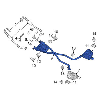 Jeep Grand Cherokee OEM Exhaust Parts | Systems, Tips, Pipes — CARiD.com