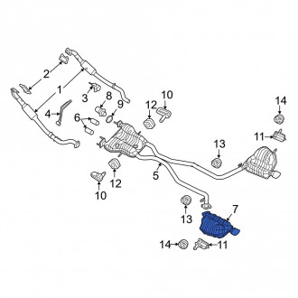 Jeep Grand Cherokee OEM Exhaust Parts | Systems, Tips, Pipes — CARiD.com