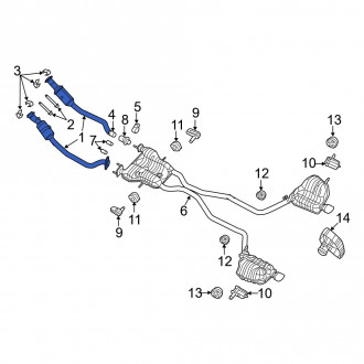 Jeep Grand Cherokee OEM Exhaust Parts | Systems, Tips, Pipes — CARiD.com