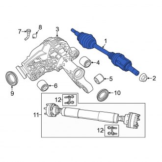Jeep Grand Cherokee OEM Transmission & Drivetrain Parts — CARiD.com