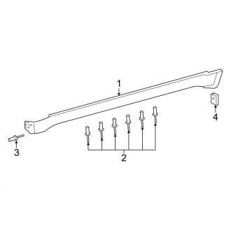 2019 Jeep Grand Cherokee Replacement Rocker Panels | CARiD