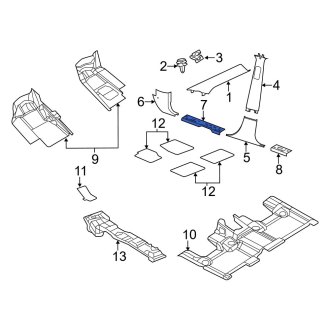 Jeep Grand Cherokee Replacement Door Sills | CARiD