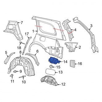 Jeep Grand Cherokee OEM Fuel System Parts | Pumps, Lines — CARiD.com
