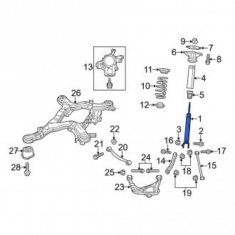 Jeep Grand Cherokee OEM Suspension Parts - Shocks, Struts | CARiD